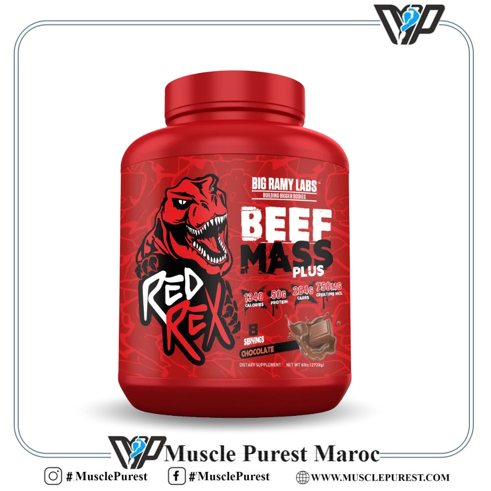 RED REX -BEEF MASS PLUS 2.7KG - MUSCLE PUREST | Boutique compléments ...